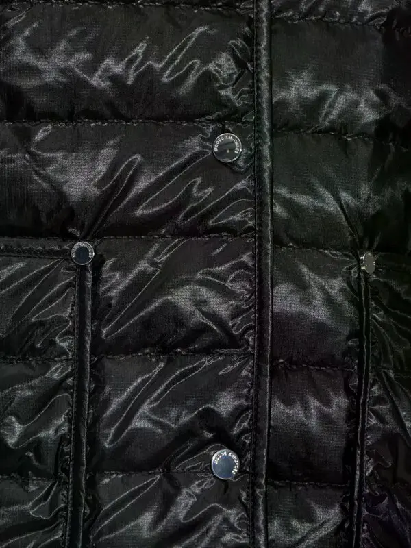 Moose Knuckles Transit Quilted Button-fastening Jacket - Black