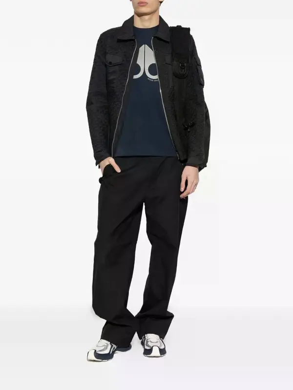 Moose Knuckles Logo-graphic T-shirt
