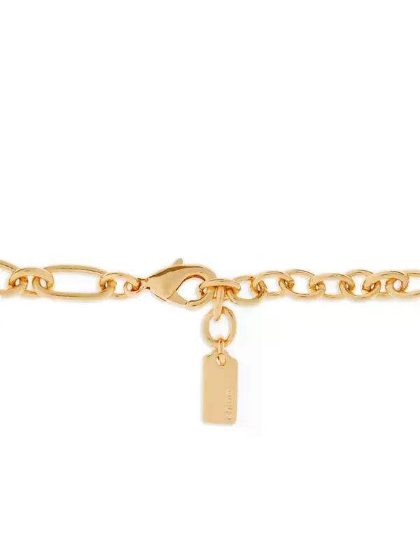 COACH Cherry And Heart Charm Linked-design Bracelet