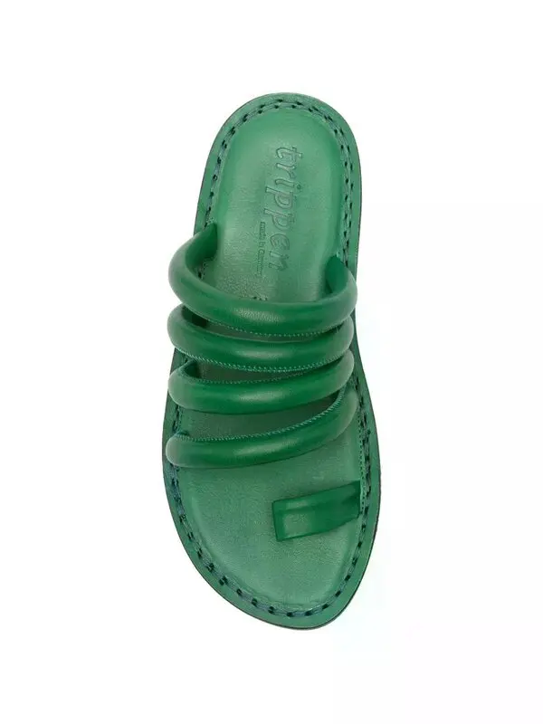 TRIPPEN Threads Tube-strap Sandals - Green