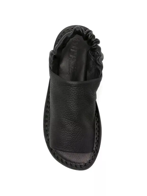 TRIPPEN Nudge Elasticated Sandals - Black