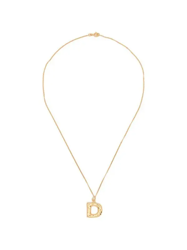 Completedworks D-pendant Necklace - Gold