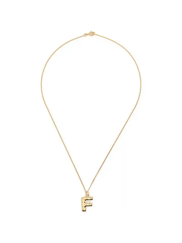 Completedworks F-pendant Necklace - Gold