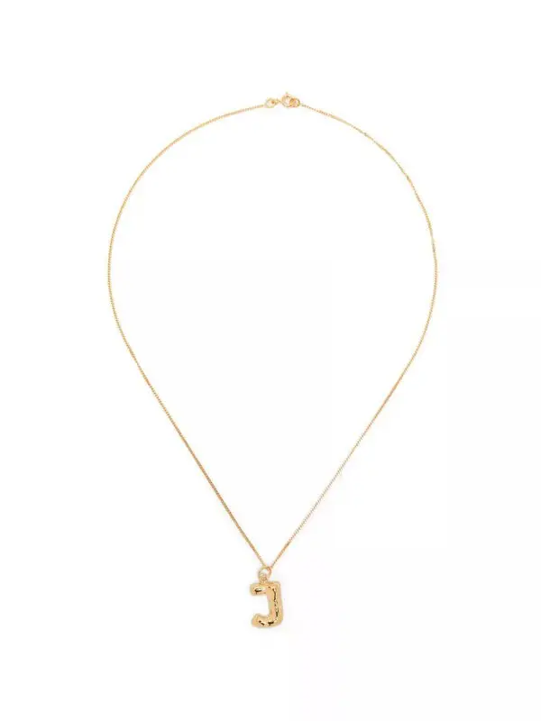 Completedworks J-pendant Necklace - Gold