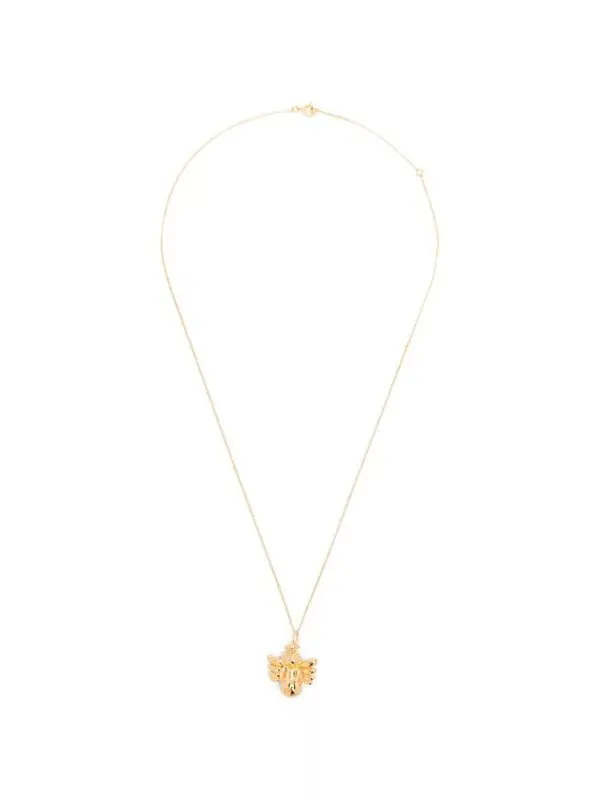 Completedworks Virgo Zodiac Balloon Angel Pendant Necklace - Gold