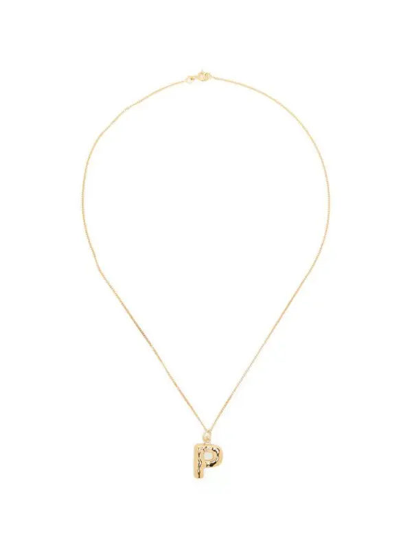 Completedworks P-pendant Necklace - Gold