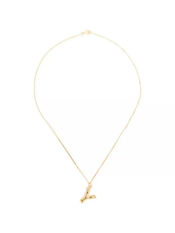 Completedworks Y-pendant Necklace - Gold