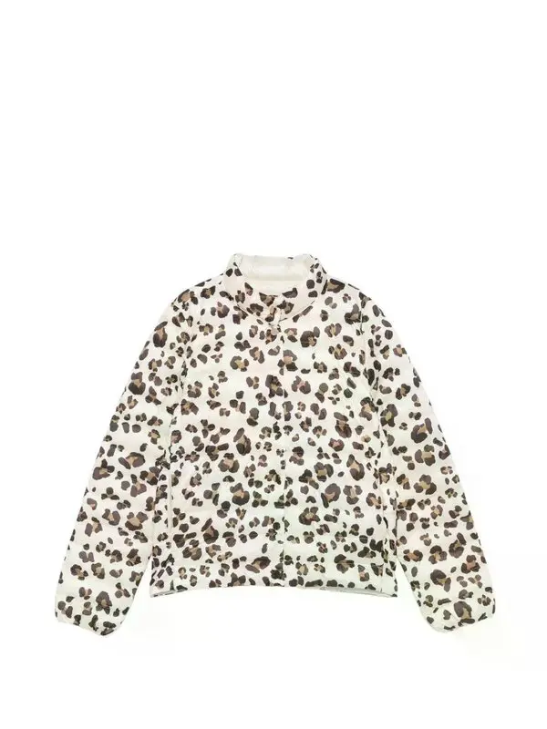 Marella Leopard-print Puffer Jacket
