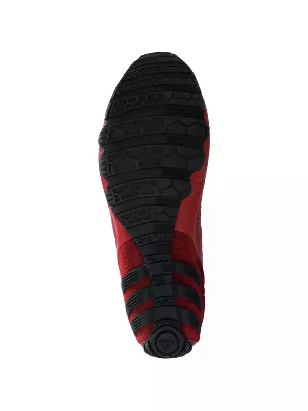 Adidas Ghost Sprint Panelled Lace-up Sneakers - Red