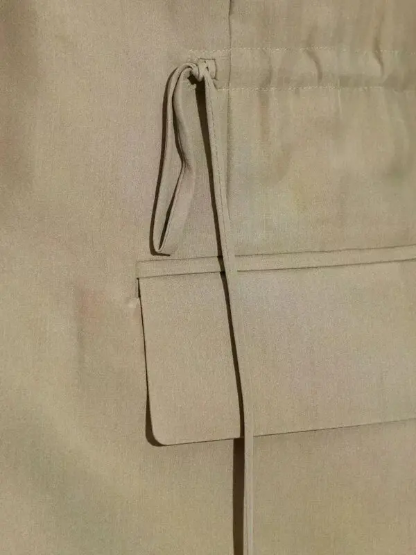 Alexander Wang Drawstring Pocket Blazer - Neutrals