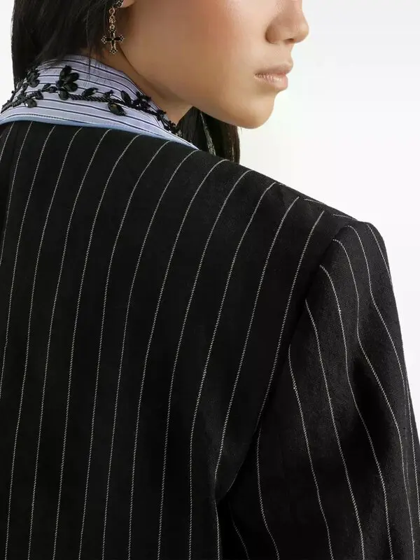 Dolce & Gabbana Single-breasted Striped Blazer