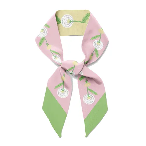 CENTINELLE Dandelion Twilly Ribbon Scarf