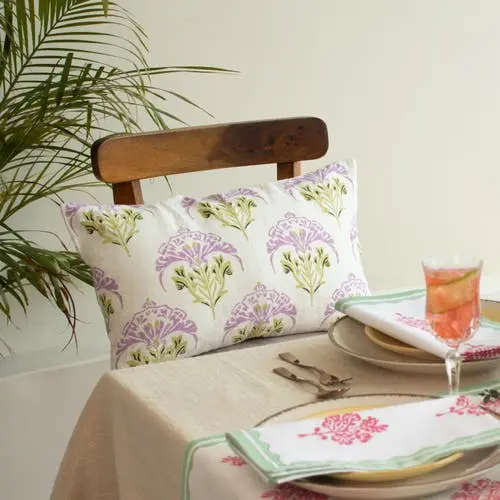 BANYAN & BIRCH Somalumbar Linen Throw Pillow Cover