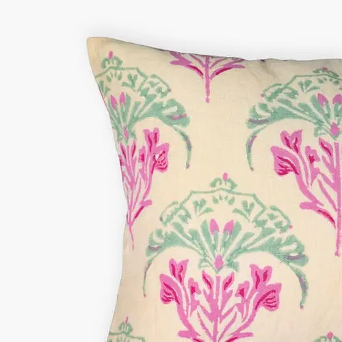 BANYAN & BIRCH Somalumbar Pure Linen Throw Pillow Cover