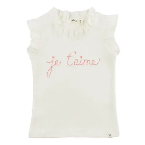 OH BABY! Je T'aime Rebekah Tank - Oyster