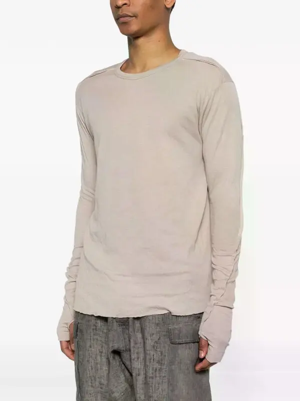 THOM KROM Raw-cut Long-sleeve T-shirt