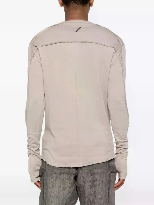 THOM KROM Raw-cut Long-sleeve T-shirt
