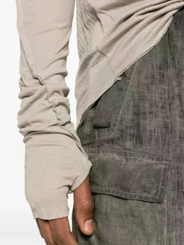 THOM KROM Raw-cut Long-sleeve T-shirt