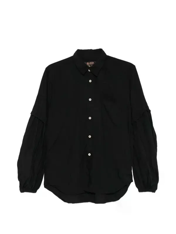 Comme Des Garçons Button Shirt - Black