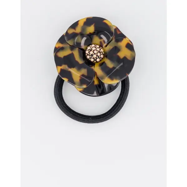 Alexandre De Paris Camélia A. Hair Tie - Tortoiseshell