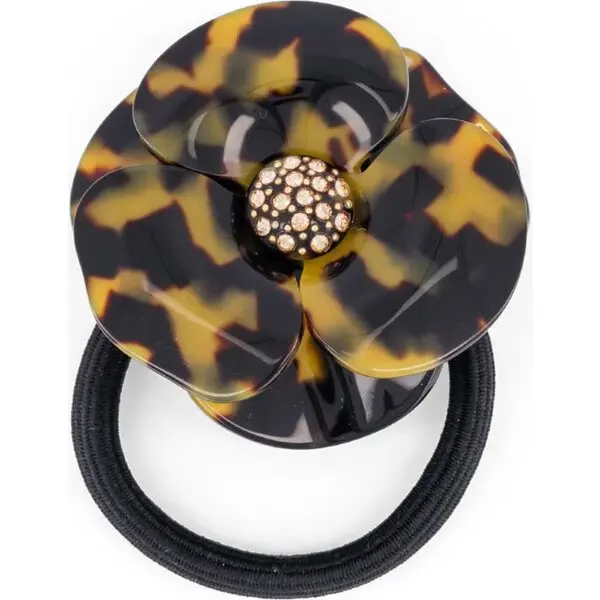 Alexandre De Paris Camélia A. Hair Tie - Tortoiseshell
