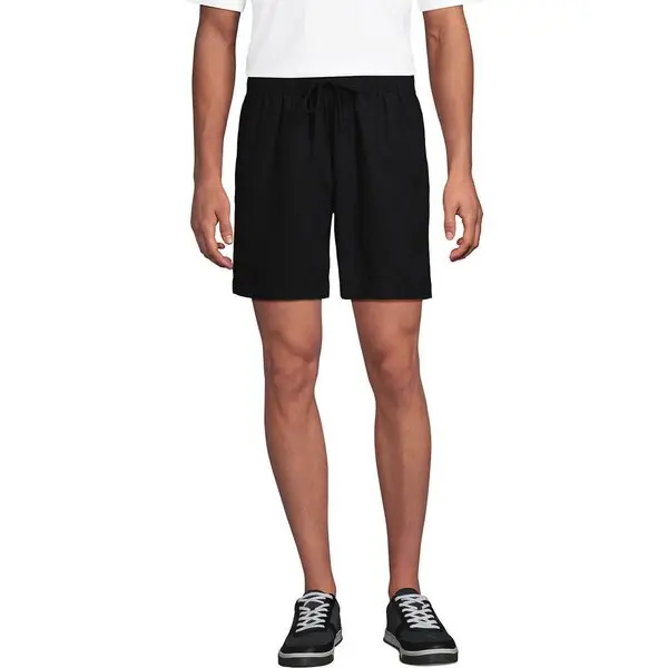 LANDS' END 7" Knockabout™ Deck Short - Black