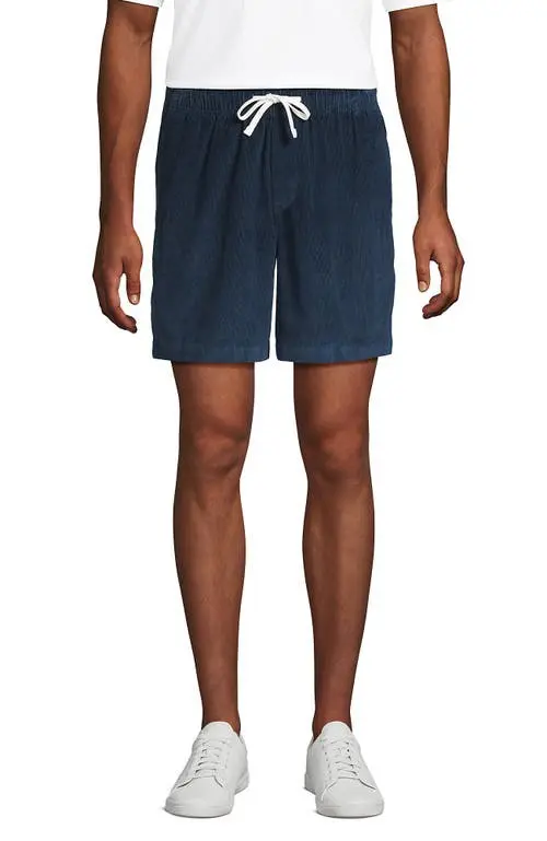 LANDS' END 7" Knockabout™ Deck Short - Deep Ocean