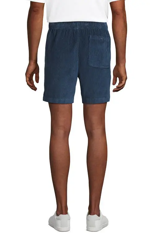 LANDS' END 7" Knockabout™ Deck Short - Deep Ocean