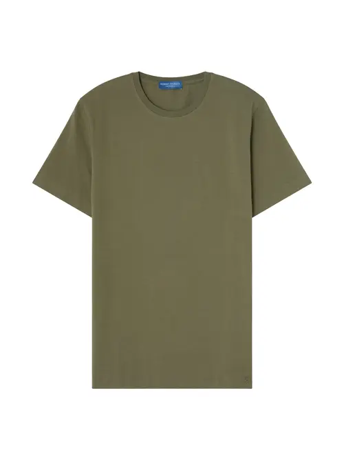 Robert Talbott Stretch Jersey Dean Tee - Classic Olive