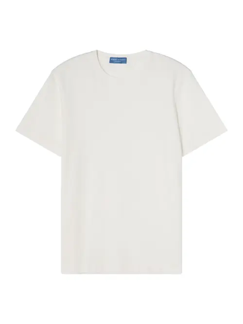 Robert Talbott Stretch Jersey Dean Tee - Classic White