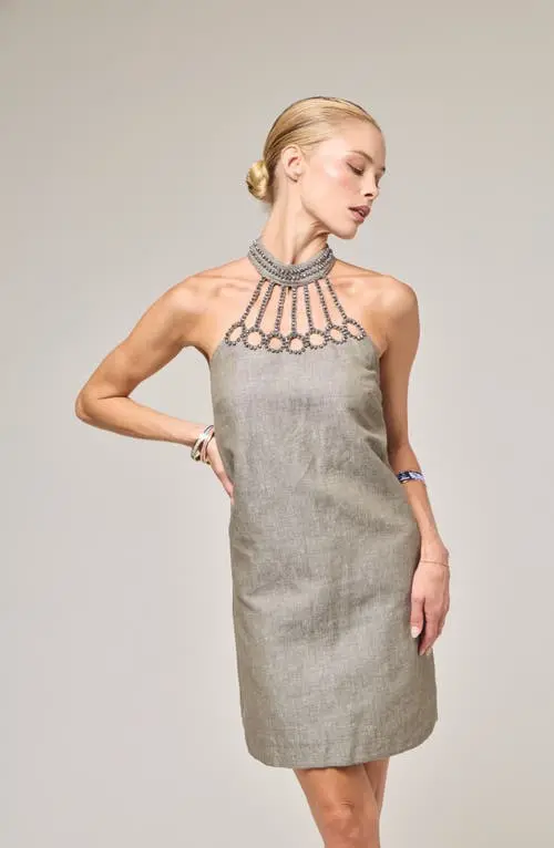 BTB LOS ANGELES Clarissa Dress - Olive