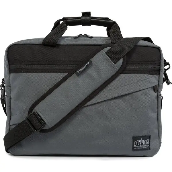 MANHATTAN PORTAGE Second Avenue Briefcase - Grey