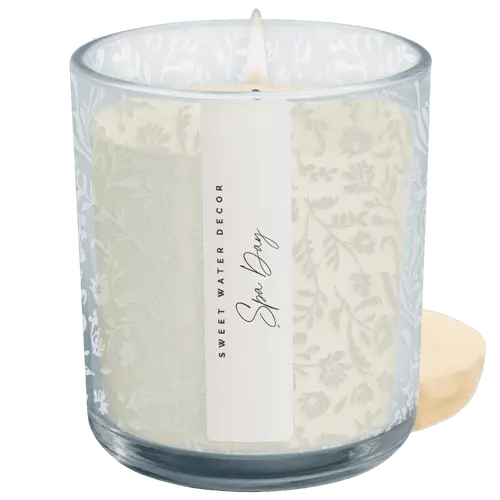SWEET WATER DECOR Spring And Summer 12 Oz Candle - Coastal Lemon