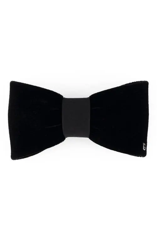 Alexandre De Paris Josephine Velvet Bow Barrette