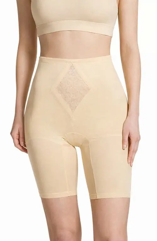 RAGO Waistline Thigh Slimmer Tummy Control - Beige