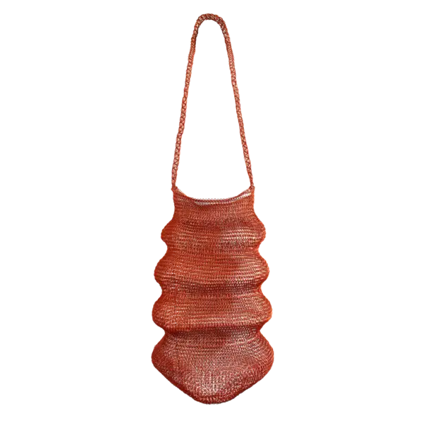 BRUNNA.CO The Shell Handwoven Wire Bag
