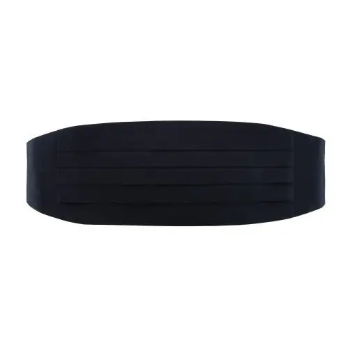 Trafalgar Sutton Silk Cummerbund And Bow Tie Bundle - Black