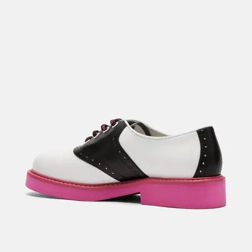 MARC NOLAN Demi Calf Leather Lug Oxfords