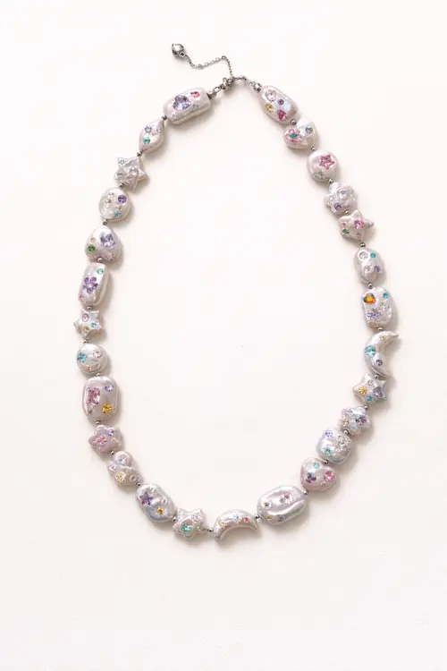 ADORN BY ALEXANDRA RILEY The Celestial Garden Pearl Necklace - Freshwater Pearl