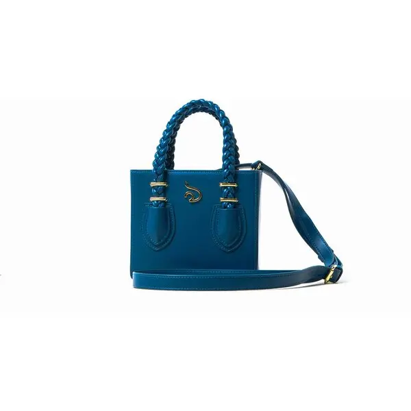 MÈSAN Boxy Tote - Blue