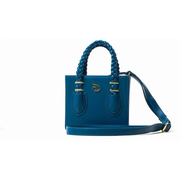 MÈSAN Boxy Tote - Blue