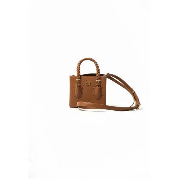 MÈSAN Boxy Tote - Brown