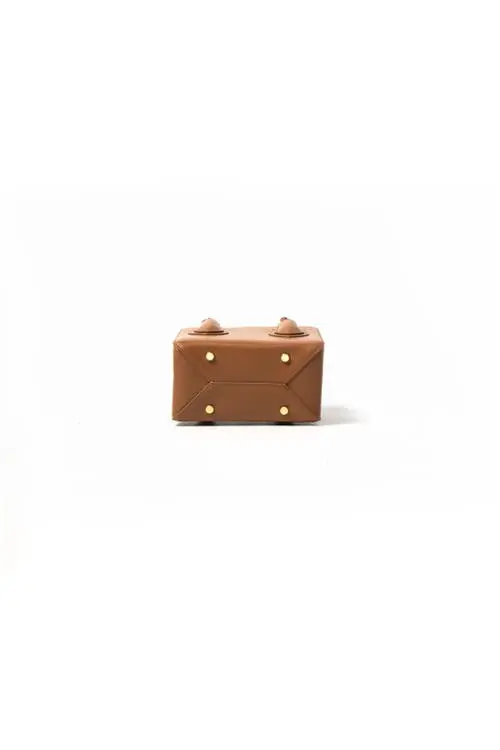 MÈSAN Boxy Tote - Brown