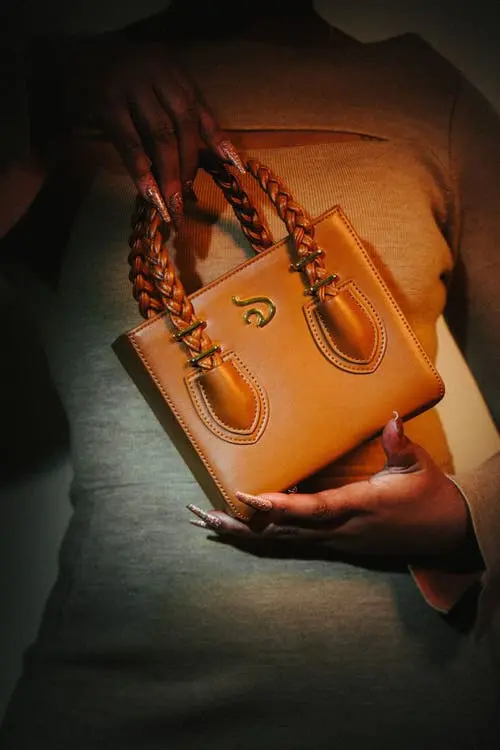 MÈSAN Boxy Tote - Brown