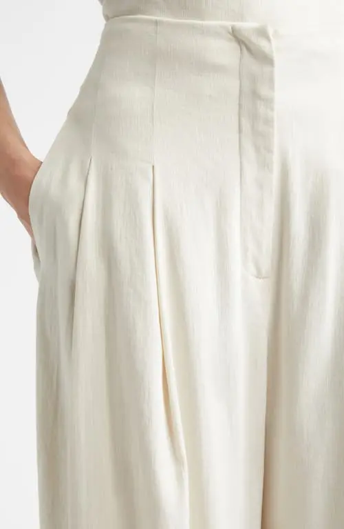 Lela Rose High-waist Wide-leg Pants