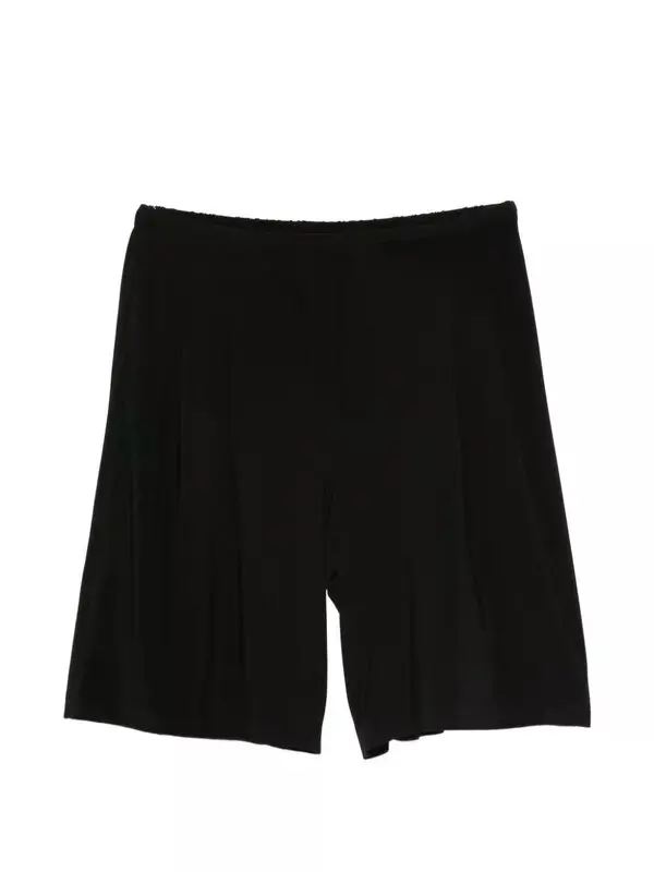 Norma Kamali Pleated Bermuda Shorts