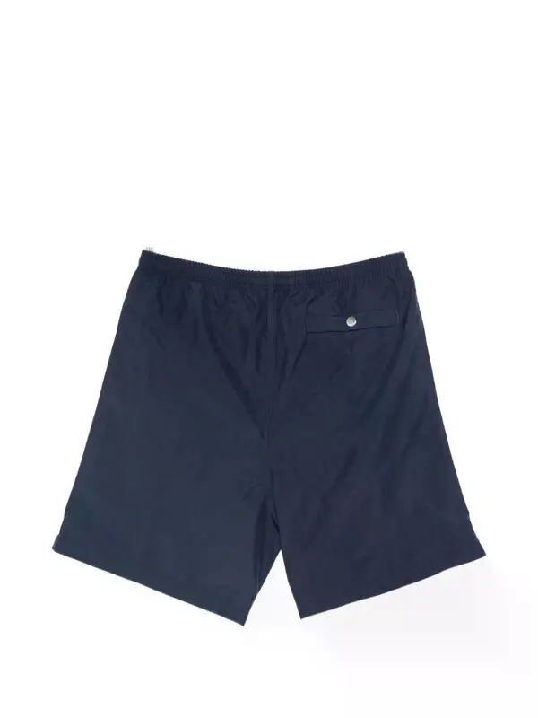 AMI Paris Logo Plain Swim Shorts