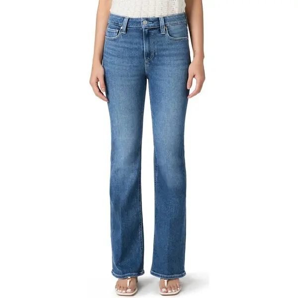 Paige Laurel Canyon High-waist Bootcut Jeans - Monacomist