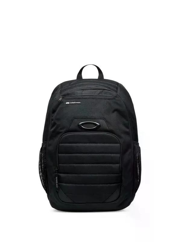 Oakley Top-handle Logo-plaque Backpack - Black