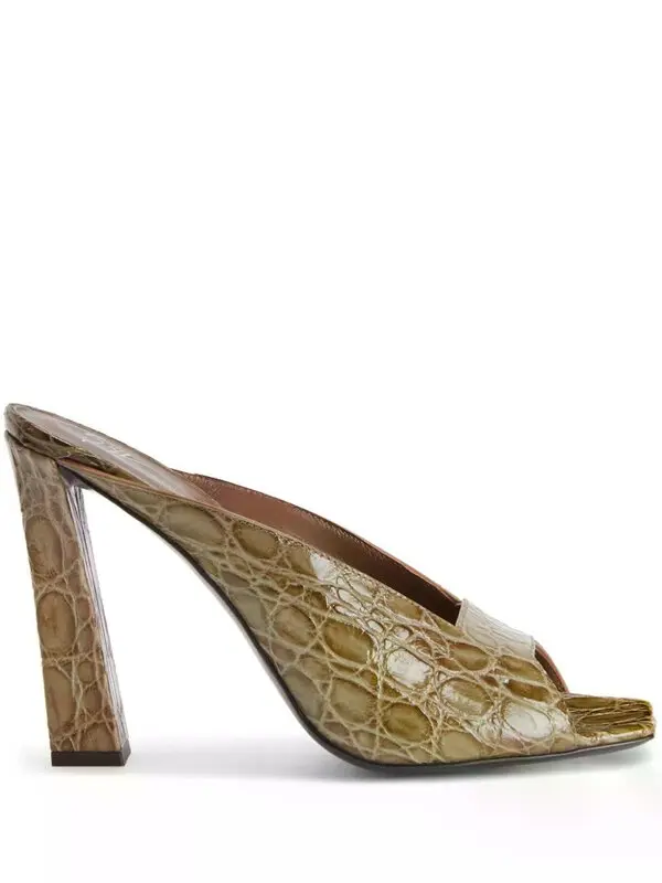 GIUSEPPE ZANOTTI 90mm Gz Mya Mules